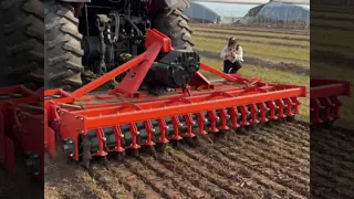 Wear Resistant Power Harrow Reinforced Rotary Harrow Hard Soil Cultivating Farm Implement