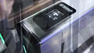 View R3413 Pedestrian Swing Gate and QR Code Secure Community/Office Entrance Demo