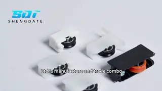 Smooth Silent Sliding Door Roller Wheels for Glass Balconies