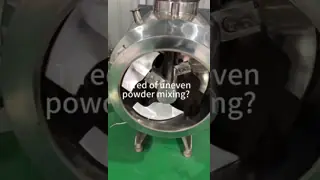 LDH Horizontal Plow Mixer High Efficiency Powder Blending