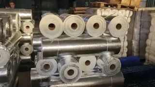 Fiberglass Aluminum Foil Heat Insulation Roll