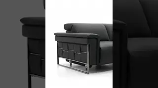 Luxury Modern Recliner Sofa with Adjustable Headrests