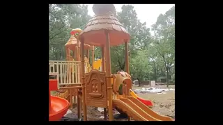 outdoor play structure with slid affordable commercial playground slides for sale