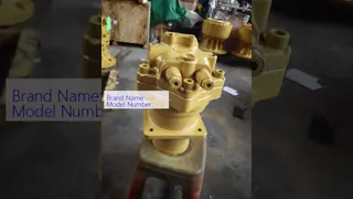 Swing Motor Assembly High Torque Stable Braking Solution