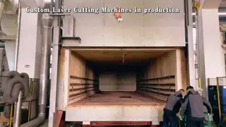 Custom Laser Cutting Machines in production