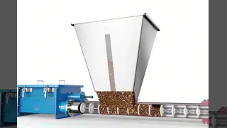 Automatic Enclosed Tube Chain Conveyor System for Powder Granule Material Handling with Customizable