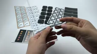 UV silk screen printed PC keypad
