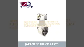 ISUZU 6WF1 Air Compressor Pump Replacement