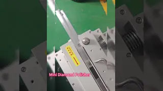 Small machine, professional performance!SD-Mini acrylic straight edge polisher