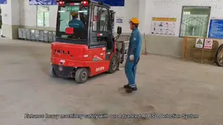 AI BSD Detection 4CH HD Touch DVR Camera System for Heavy Machinery