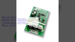 JYQD V6 3E2 BLDC Motor Controller Driver Board Review