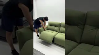 Modern Zero Wall Recliner Sofa for Small Living Spaces