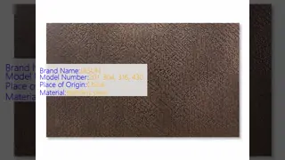 Antique Red Bronze Etched Stainless Steel Decorative Sheet