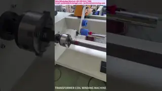Automatic transformer coil winding machine