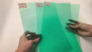 Clear transparent PETG sheet
