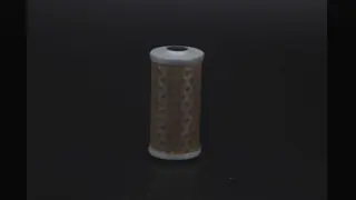 High Strength Perforated Stainless Steel Filter Tube | Punching Hole Metal Filter Cartridge