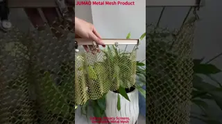 Custom Strip Woven Architectural Mesh Stainless Steel Interweave Metal Screen