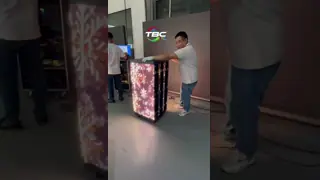 6-Folding LED Reception Desk | Portable Foldable LED Display for Events