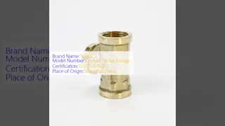 ASTM B466 C70600 CuNi 90 10 Equal Tee Marine Fittings