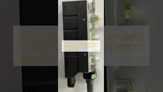 Fix Mercedes W220 Air Suspension Valve Block 2203200258