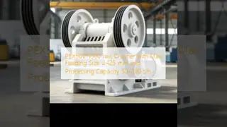 PEX500 1500 Jaw Crusher High Output Crushing Solution