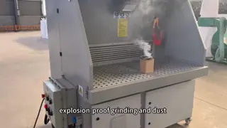 Downdraft Dust Collection Table Demonstration