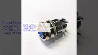 Y11P 7 Pin Aviation Connector High Performance Plug