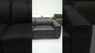 Modern Recliner Sofa Loveseat with Washable Upholstery and High Back