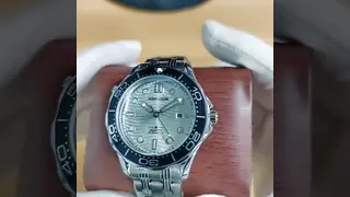 Men’s Diving‑Style Quartz Watch, Stainless‑Steel Band Waterproof Wrist Watch