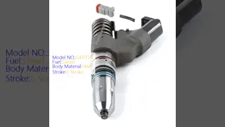 High Performance Diesel Fuel Injector 3411756 Replacement