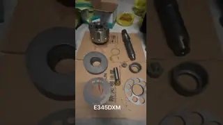 E345DXM Hydraulic Pump Parts Excavator Main Piston Swash Plate Spare Construction Machinery Digger