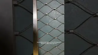 Stainless Steel Cable Mesh for High Altitude Protection