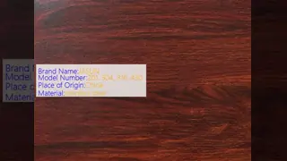 Premium Dark Walnut Grain Stainless Steel Decorative Sheets