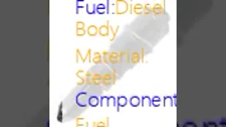 High Performance Fuel Injector 3018566 For Diesel Engines