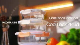 glass food container set