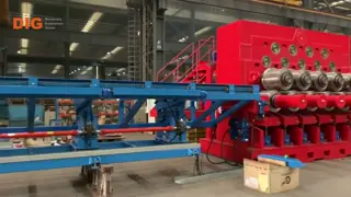 DIG’s heavy-duty straightening machine