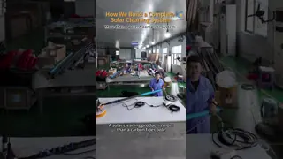 Professional Carbon Fiber Solar Panel Cleaning Pole System