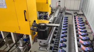 Zhihui Automatic Logo Printing Machine with High Capacity for Safety Coated Gloves