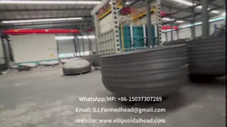ASME Carbon Steel Dished Head Manufacturer with NDT