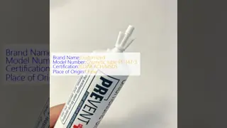 D25mm Twist Off Squeezed Tube for Easy Single Use Packaging