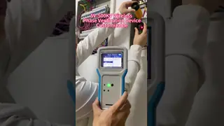 Wireless High Voltage Phase Verification Device | Ring Network Grid Connection Phase Test