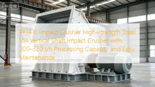 PF1416 Impact Crusher High Capacity Aggregate Solution
