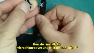 Installing Microphone windscreens – Short Video