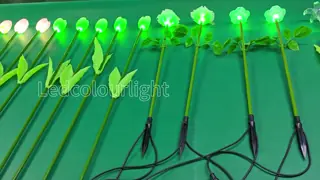 Silicone RGB LED Flower Lights