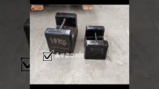 Professional M1 Level Cast Iron Calibration Weights