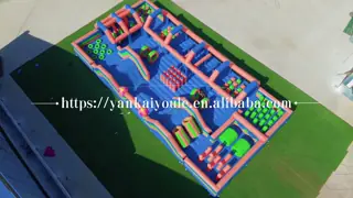 Inflatable Obstacle Course Playground Park