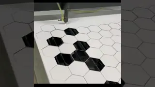 Hexagonal Art Decor Acrylic Wall Mirror