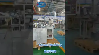 Fully automatic welding machine for shock absorber piston rods