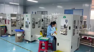 Lithium Battery Assembly Line Production Video