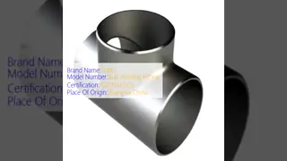 High Performance Butt Weld Fittings For Industrial Piping